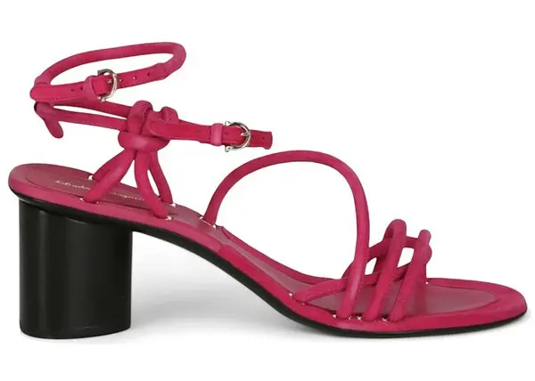 FERRAGAMO Augusta 60 Suede Sandal