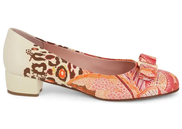 FERRAGAMO Vara Print Pumps