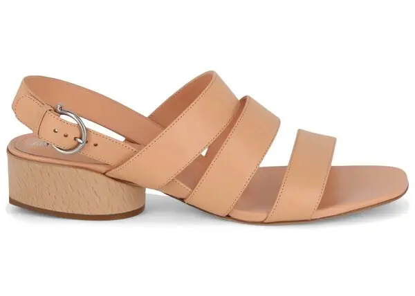 FERRAGAMO Trezze Heel Sandal - Peach