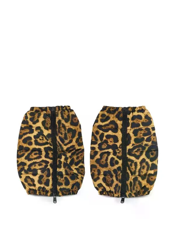 Goldbergh Miao Animal-print Snowcatcher Gaiter - Brown