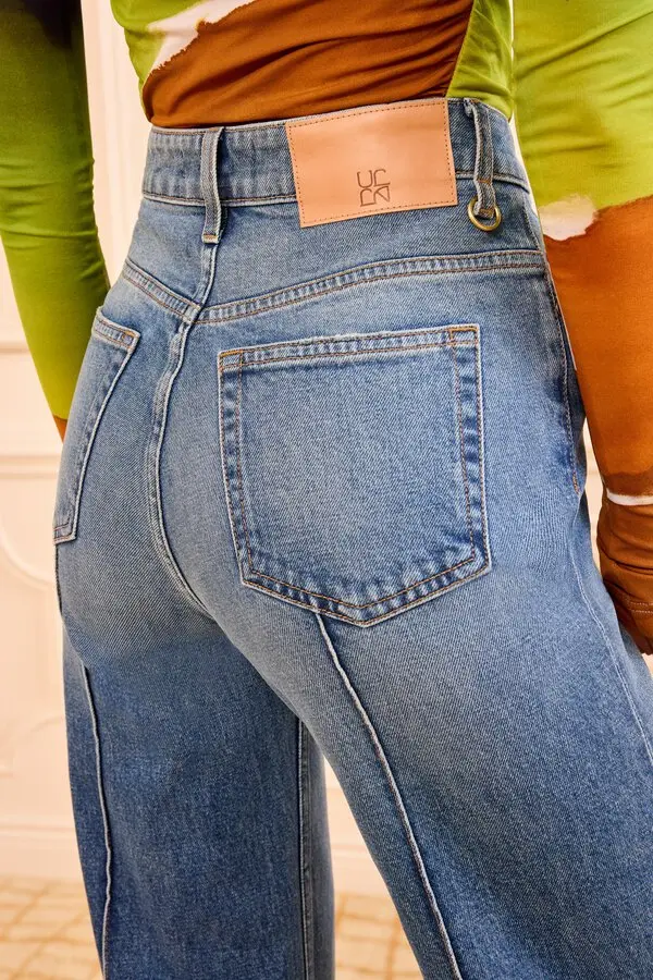 Ulla Johnson The Genevieve Stretch Pintuck Jean