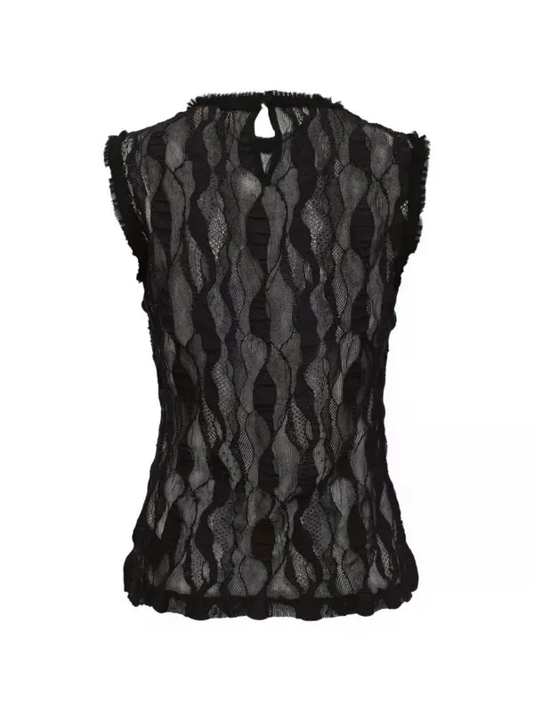 Ulla Johnson Lace Ruffled Top