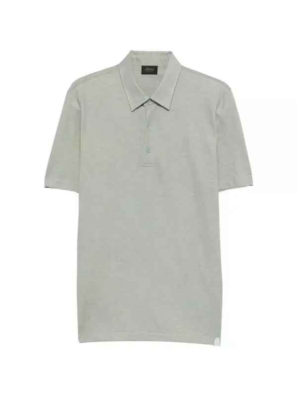 Brioni Button Polo Shirt