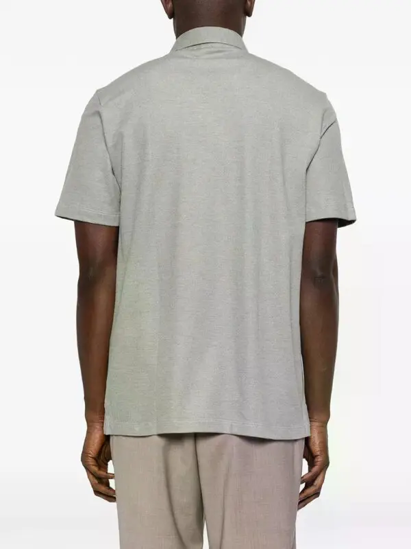 Brioni Button Polo Shirt