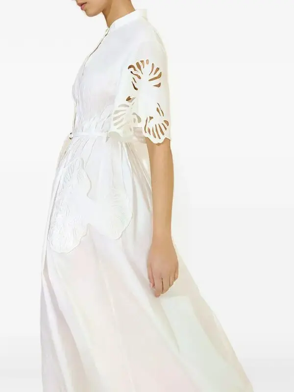 knee length dresses for ladies Acler Online AU Ivory Maxi Dress, AU6 US2, 76% Acetate 24% Polyester main image 1