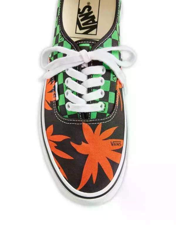 VANS X Valentino Garavani Checkerboard Print Sneakers - Black
