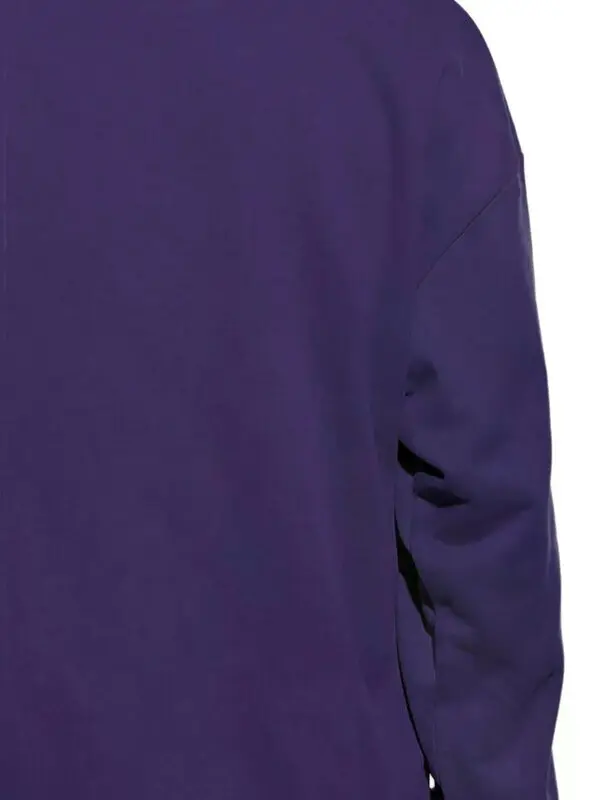 PANGAIA Crew-neck Long-sleeve Sweatshirt - Blue