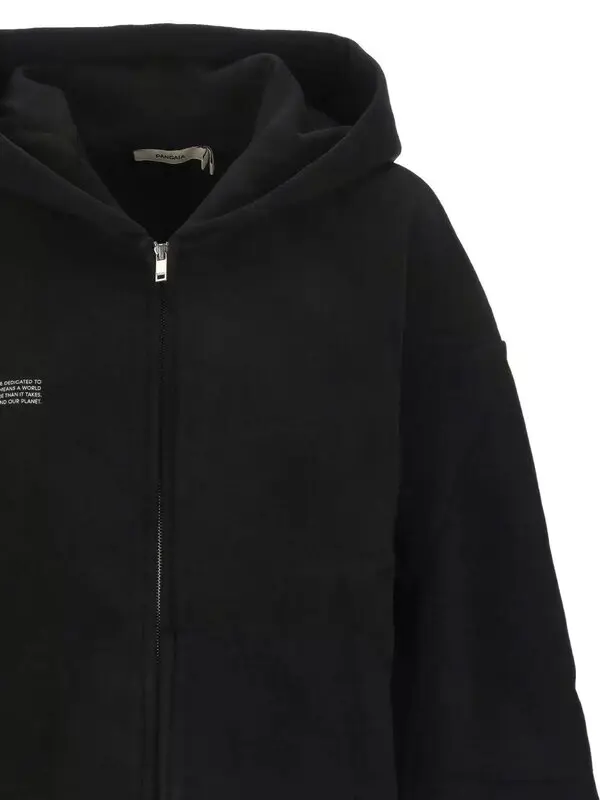 PANGAIA Zip Front Hooded Sweater
