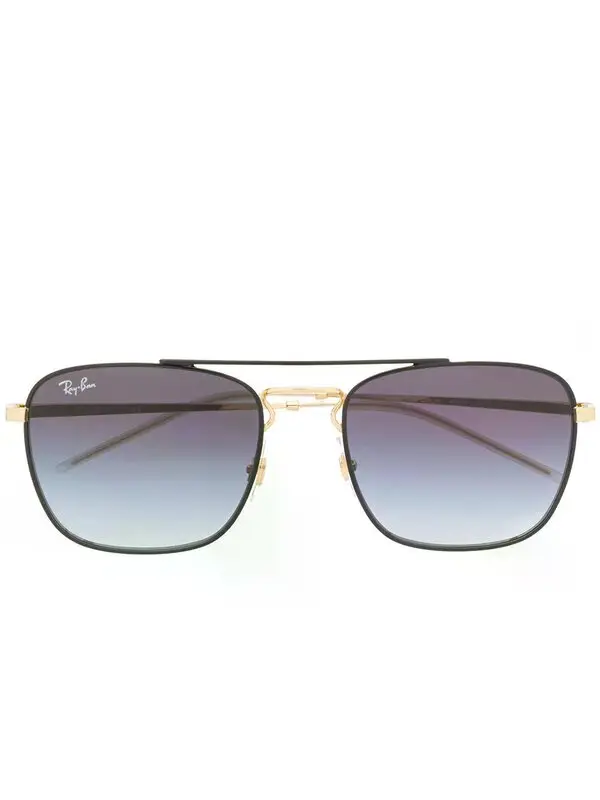 Ray-ban Aviator Shaped Sunglasses - Gold