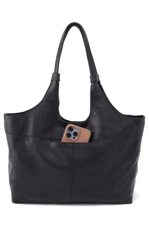 Hobo Leather La Jolla Tote - Black