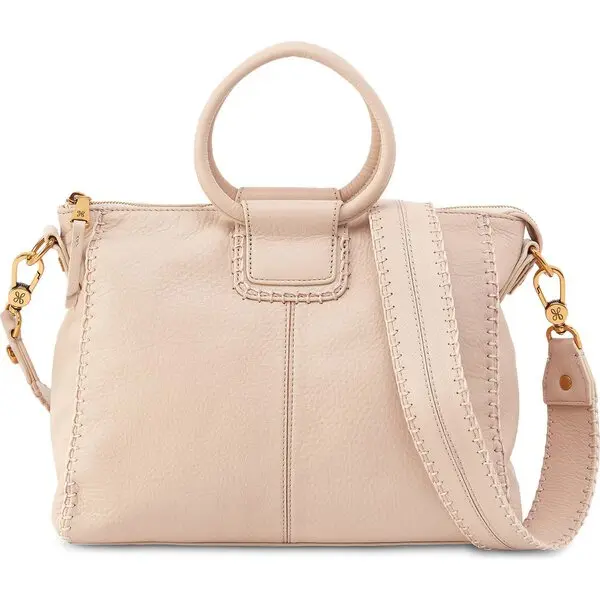 Hobo Medium Sheila Leather Satchel - Stonewash
