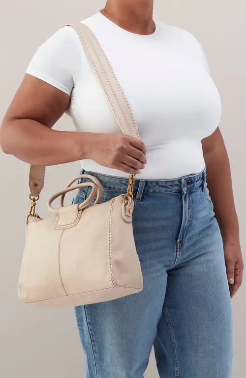 Hobo Medium Sheila Leather Satchel - Stonewash