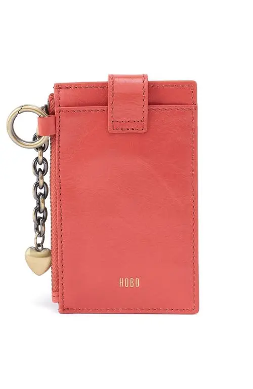 Hobo Ring Leather Wristlet Card Case
