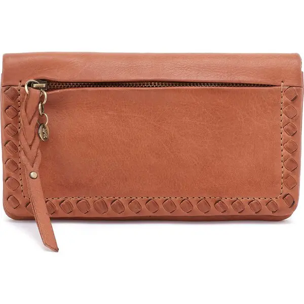 Hobo Lumen Leather Continental Bifold Wallet - Harvest Wheat