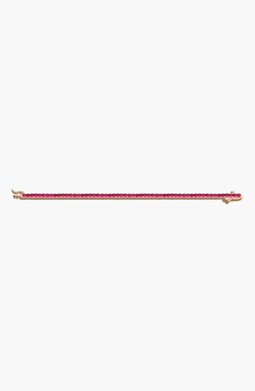 AURATE 6ct Ruby Tennis Bracelet