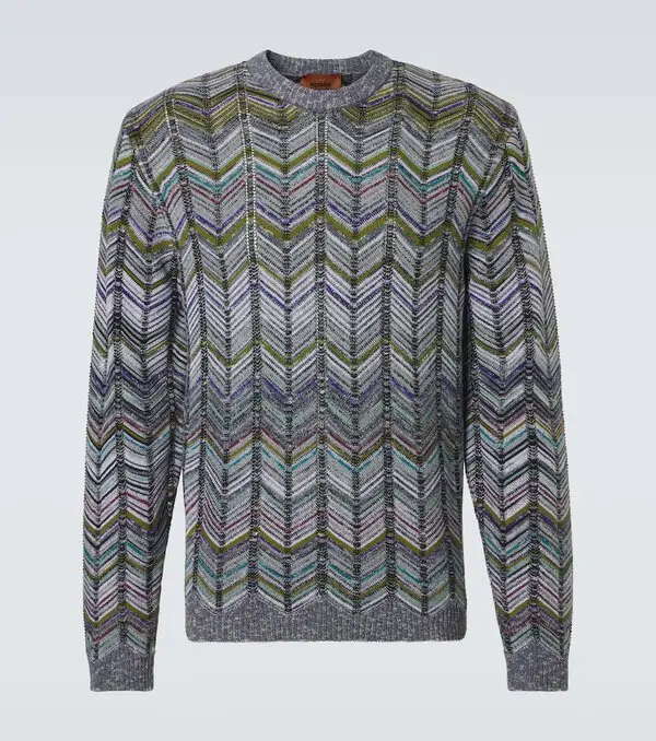 Missoni Zigzag Cotton Sweater - Multicoloured