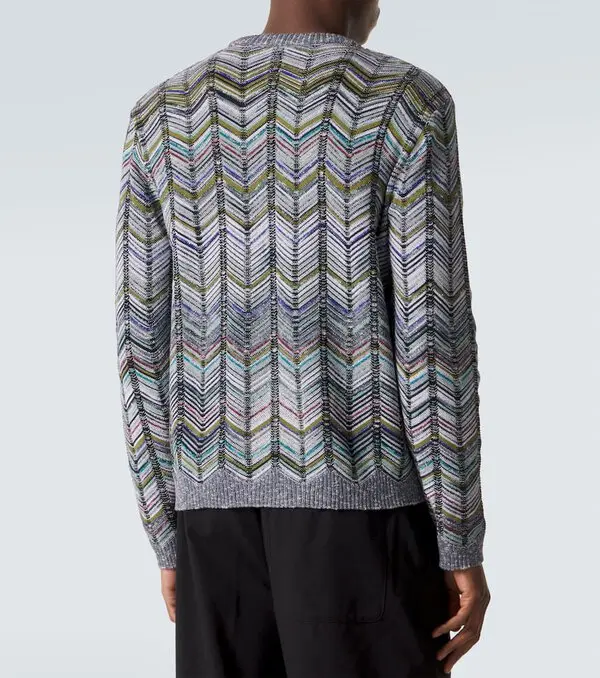Missoni Zigzag Cotton Sweater - Multicoloured