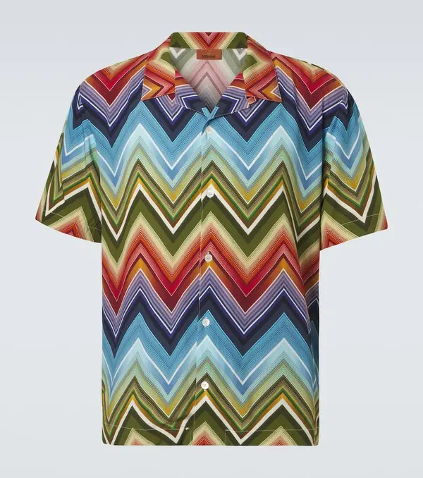 Missoni Zigzag Bowling Shirt - Multicoloured