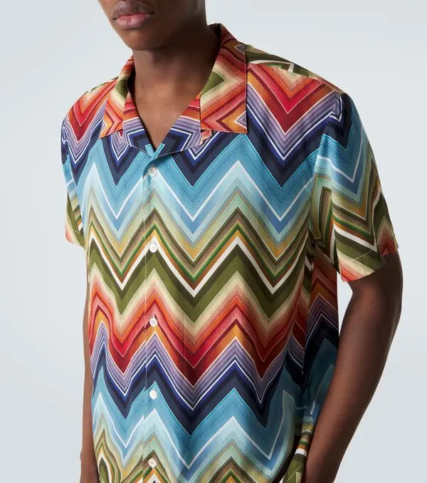 Missoni Zigzag Bowling Shirt - Multicoloured