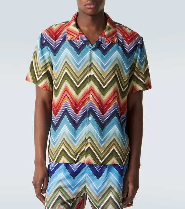 Missoni Zigzag Bowling Shirt - Multicoloured