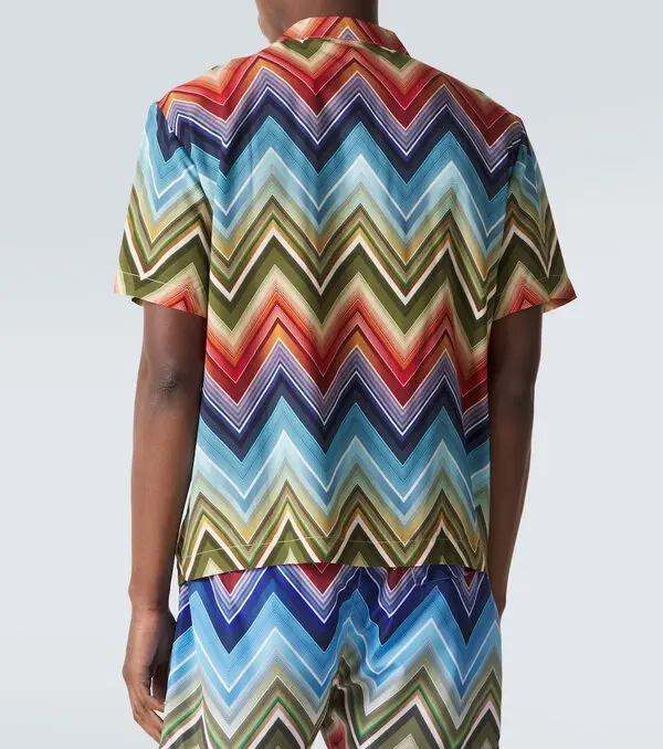 Missoni Zigzag Bowling Shirt - Multicoloured