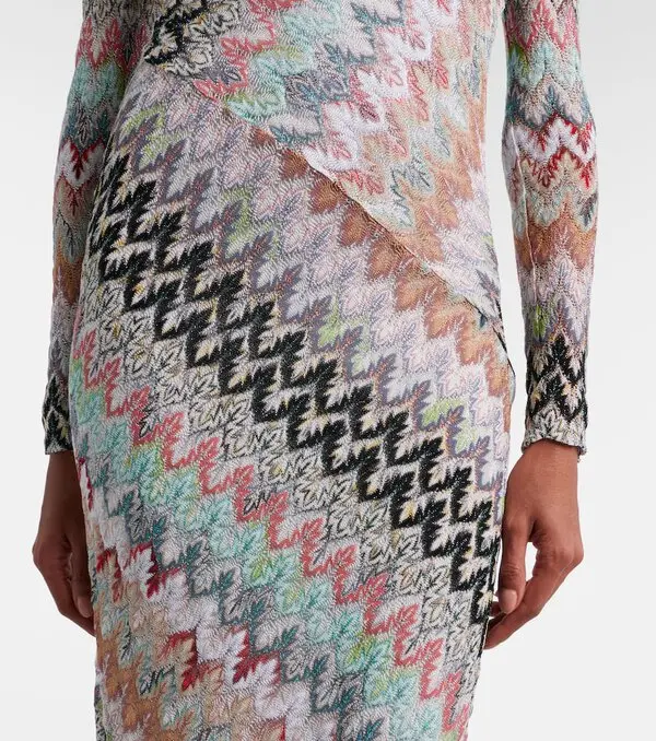 Missoni Zigzag Lame Maxi Dress