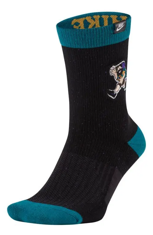 Nike Snkr Sox Crew Socks - Black/spruce/white