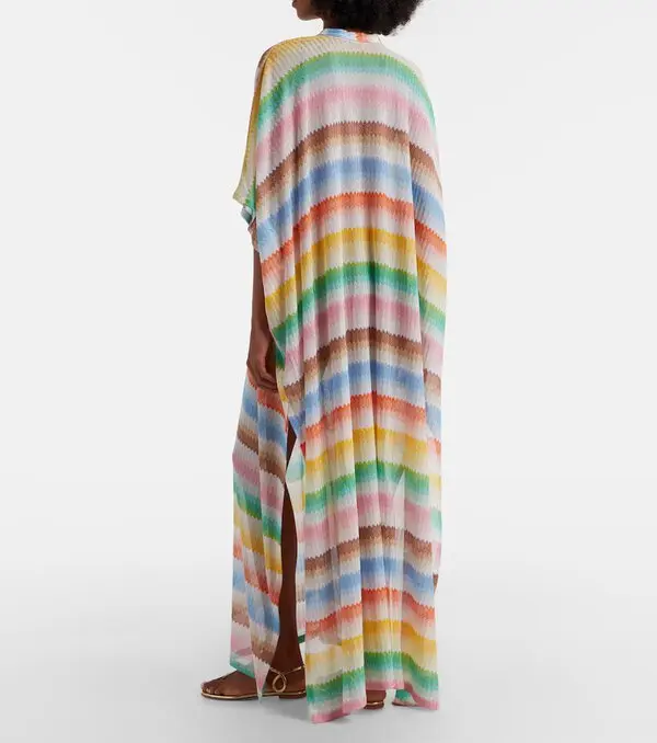 Missoni Zigzag Knitted Beach Cover-up - Multicoloured
