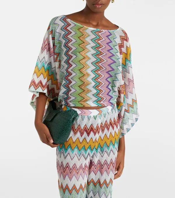 Missoni Zigzag Knitted Top