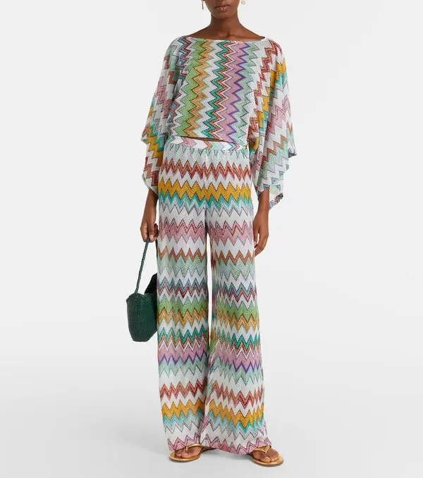 Missoni Zigzag Knitted Top