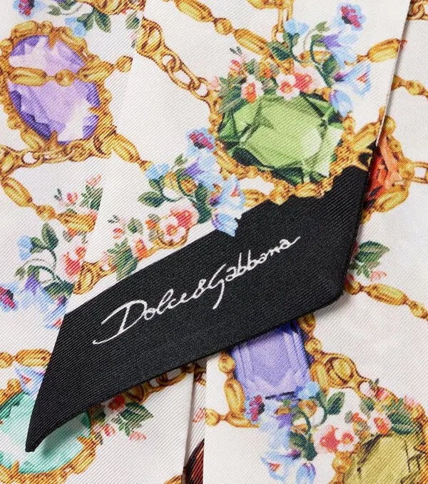 Dolce & Gabbana Dg Silk Scarf