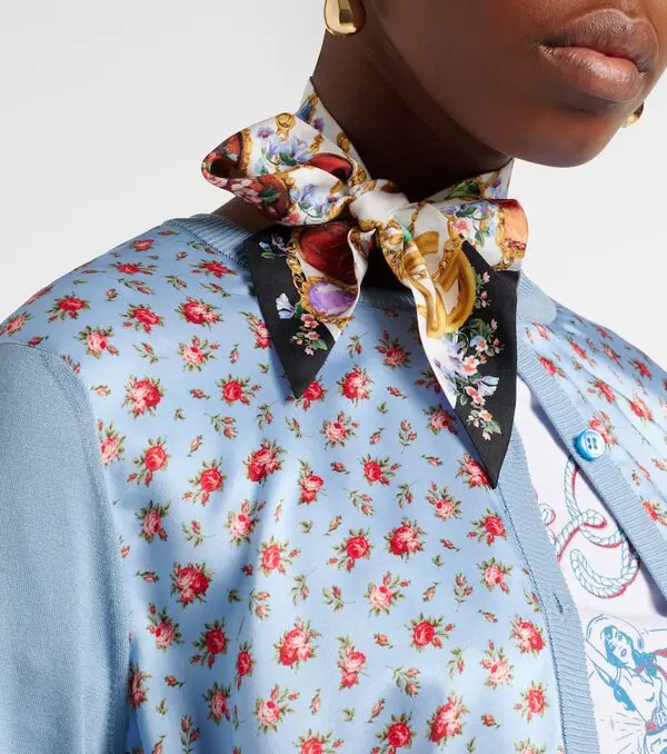 Dolce & Gabbana Dg Silk Scarf