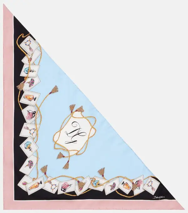 Dolce & Gabbana Silk Scarf - Multicoloured