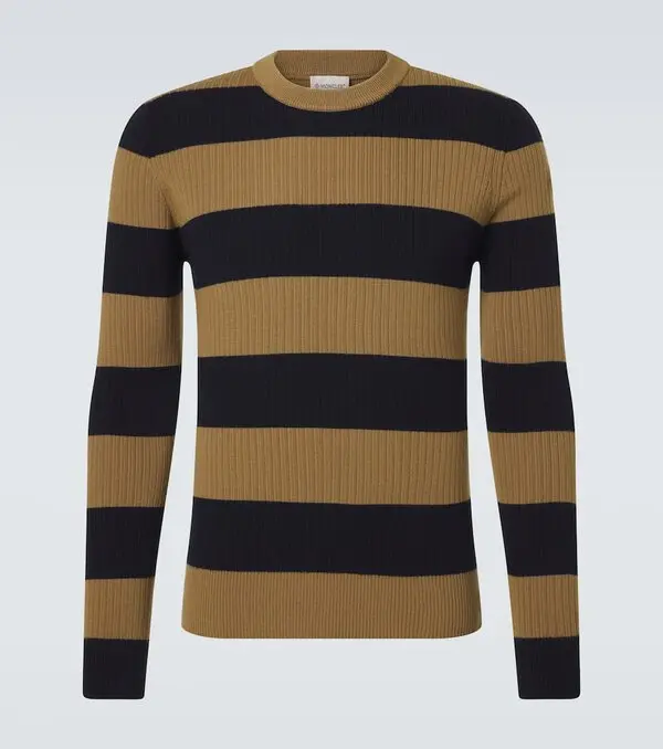Moncler Striped Wool Sweater