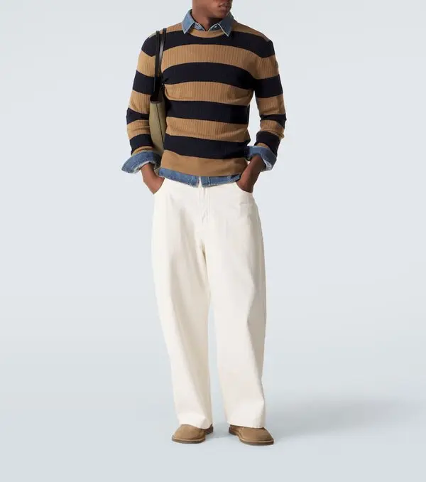 Moncler Striped Wool Sweater