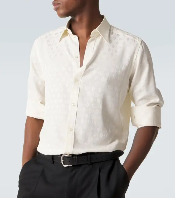 Dolce & Gabbana Dg Silk Shirt