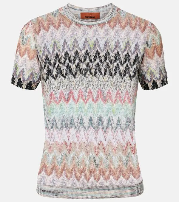 Missoni Zigzag Lamé T-shirt