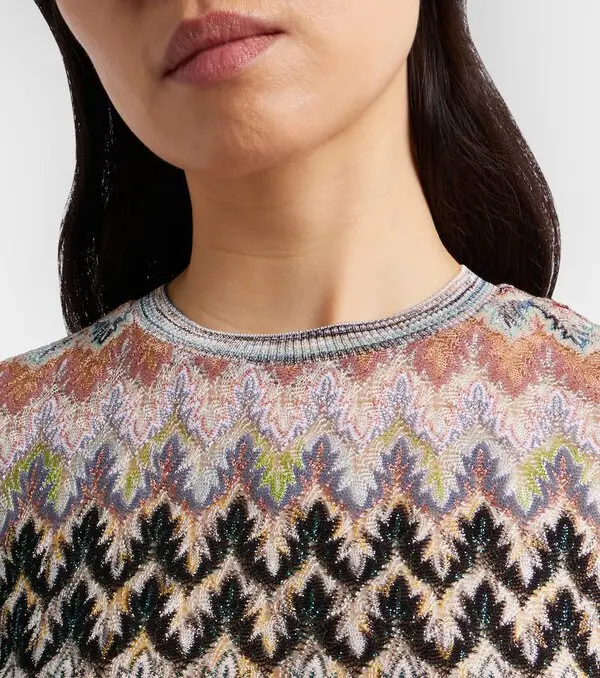 Missoni Zigzag Lamé T-shirt