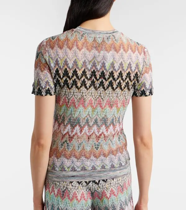 Missoni Zigzag Lamé T-shirt