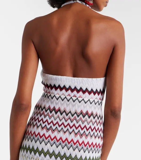Missoni Zigzag Knitted Maxi Dress