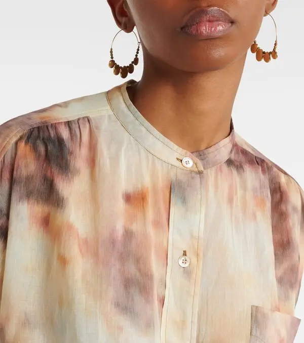 MARANT ETOILE Mexika Printed Cotton Shirt