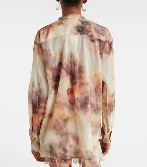MARANT ETOILE Mexika Printed Cotton Shirt