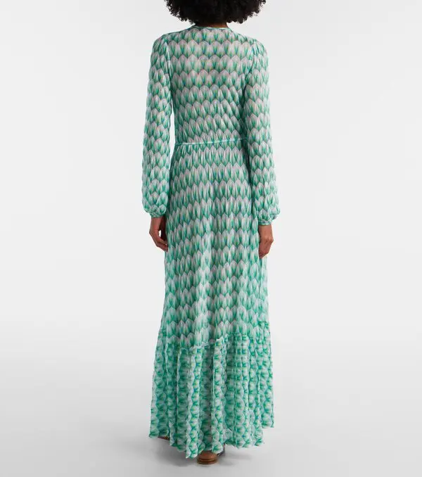 Missoni Open-knit Cutout Maxi Dress