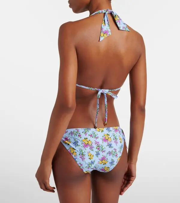 Dolce & Gabbana Floral Two-piece Bikini Set