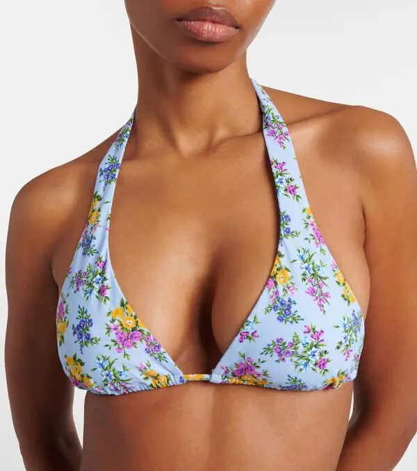 Dolce & Gabbana Floral Two-piece Bikini Set