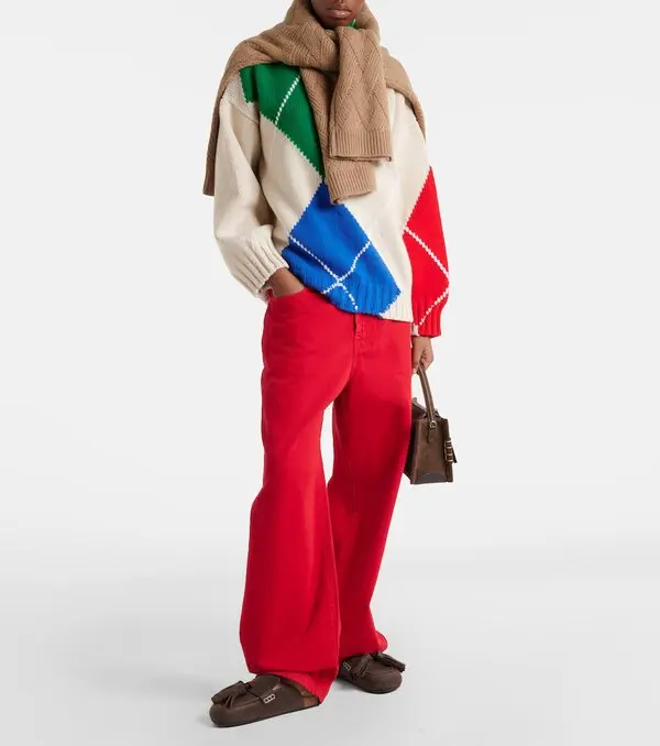 JW Anderson Small Suede Top-handle Bag - Brown