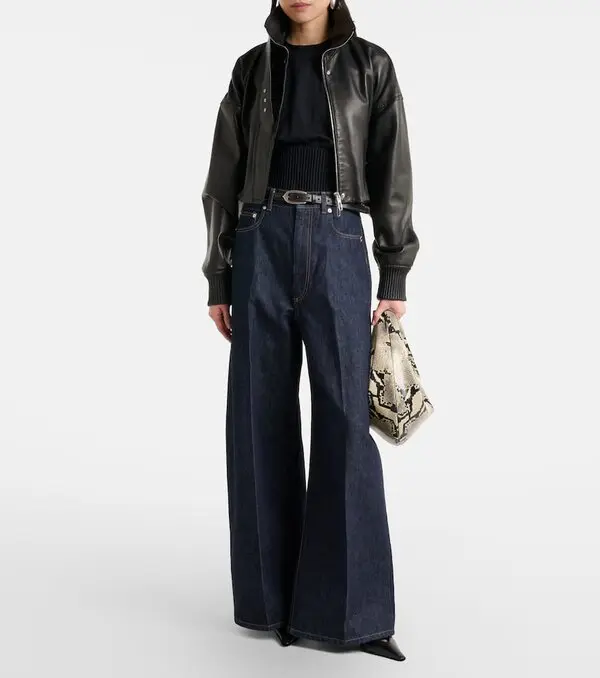 Sportmax Dangri Wide-leg Jeans