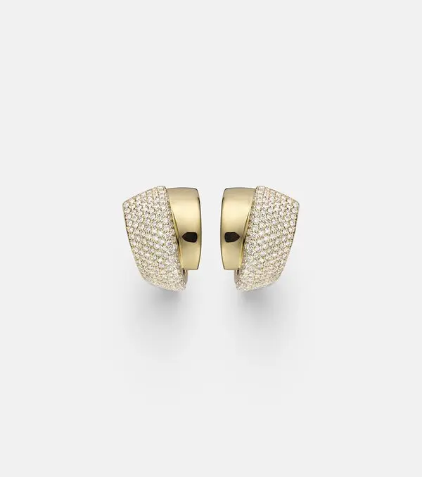 ENGELBERT Divino 18kt Diamond Earrings - Gold