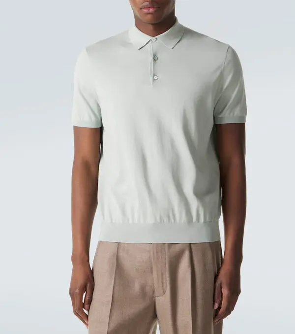 Loro Piana Cotton Polo Shirt