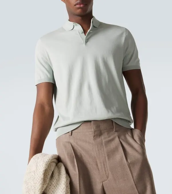 Loro Piana Cotton Polo Shirt